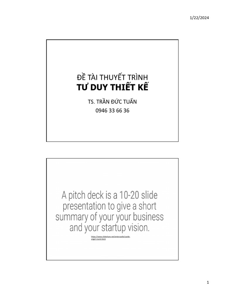 De Tai Thuyet Trinh TDTK | PDF