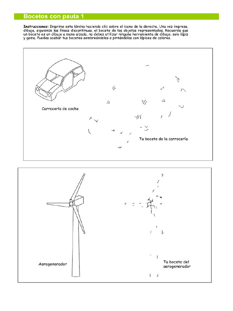 Boceto Con Pauta | PDF