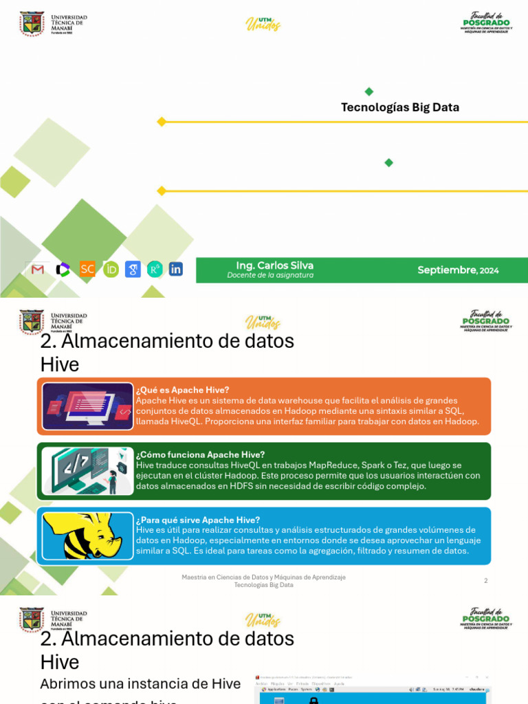 Introducción a Apache Hive en Big Data | PDF | Apache Hadoop | Big Data