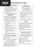 Lancer Actions Cheat Sheet | PDF