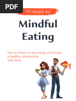 Script Mindful Eating | PDF | Mouth | Senses