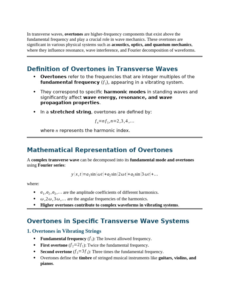 In_transverse_wa | PDF | Waves | Resonance