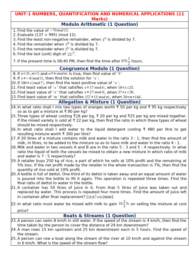 Applied Mathematics: Numerical Applications | PDF | Numbers | Ring Theory