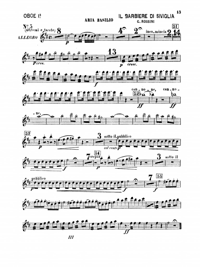 Oboe 1, 2 | PDF