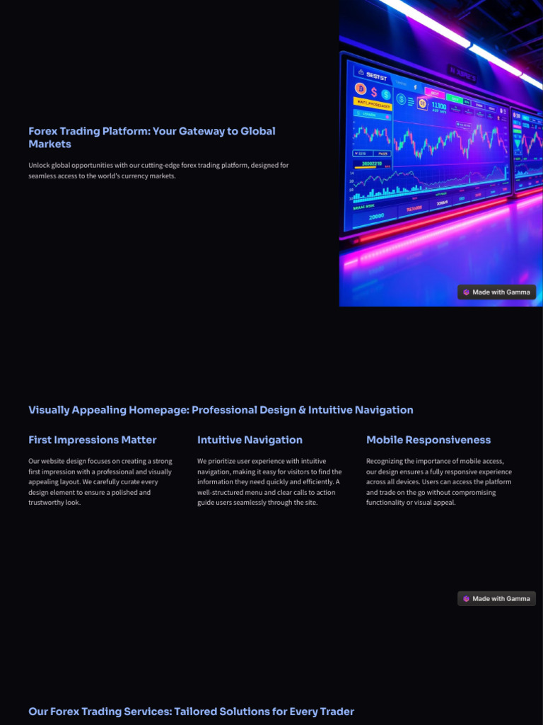 Forex Trading Platform Your Gateway To Global Markets | PDF | Foreign ...