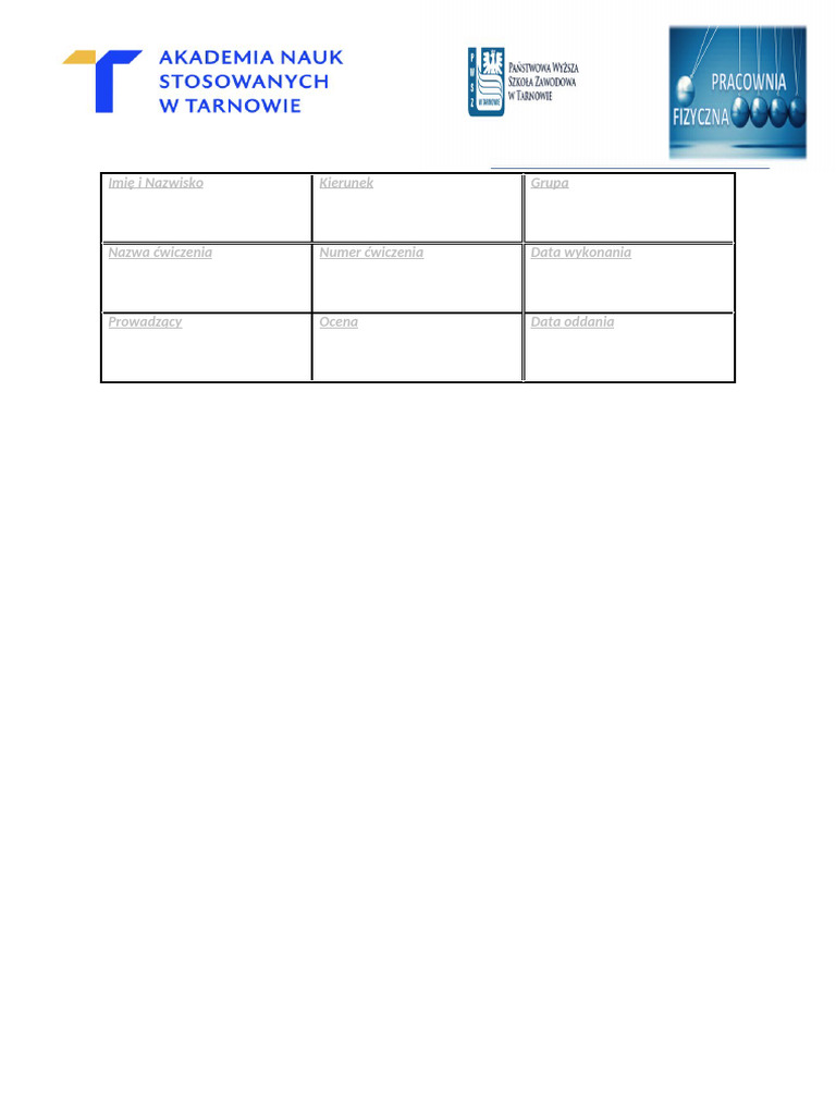 Strona Tytulowa PF | PDF