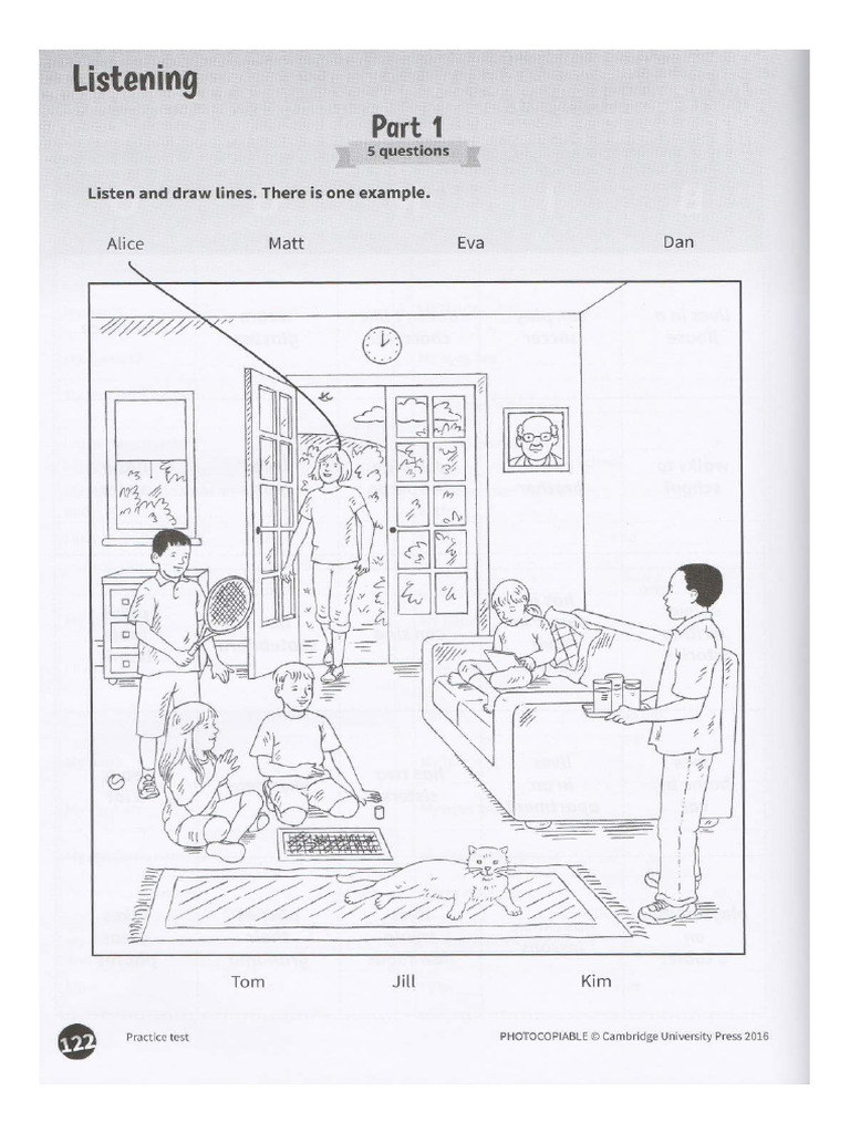 Fun for Starters Practice Test | PDF