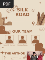 Silk Road Summary, Explanation, Word Meanings Class 11 | PDF | English ...