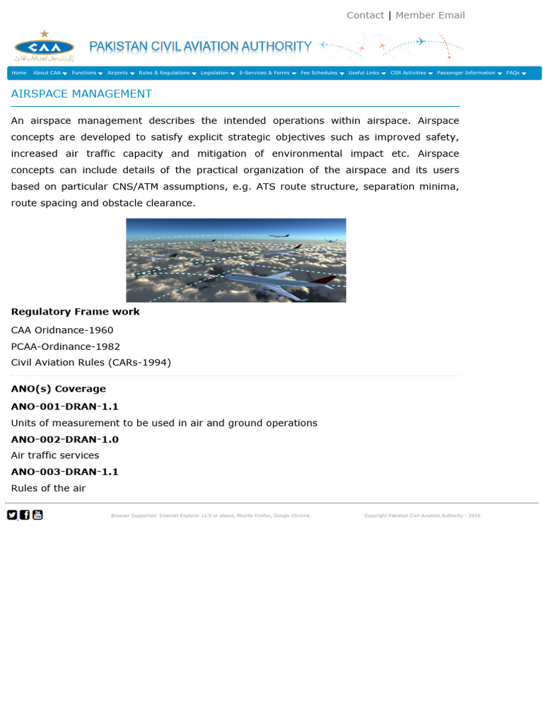 Airspace Management | PDF