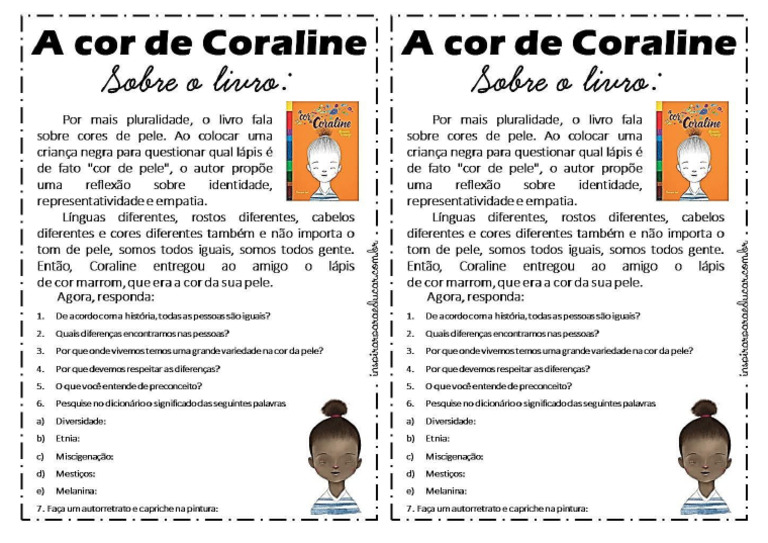 A Cor de Coraline | PDF