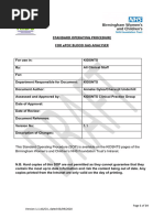 Quidel Triage MeterPro SOP Guide | PDF | Calibration | Printer (Computing)