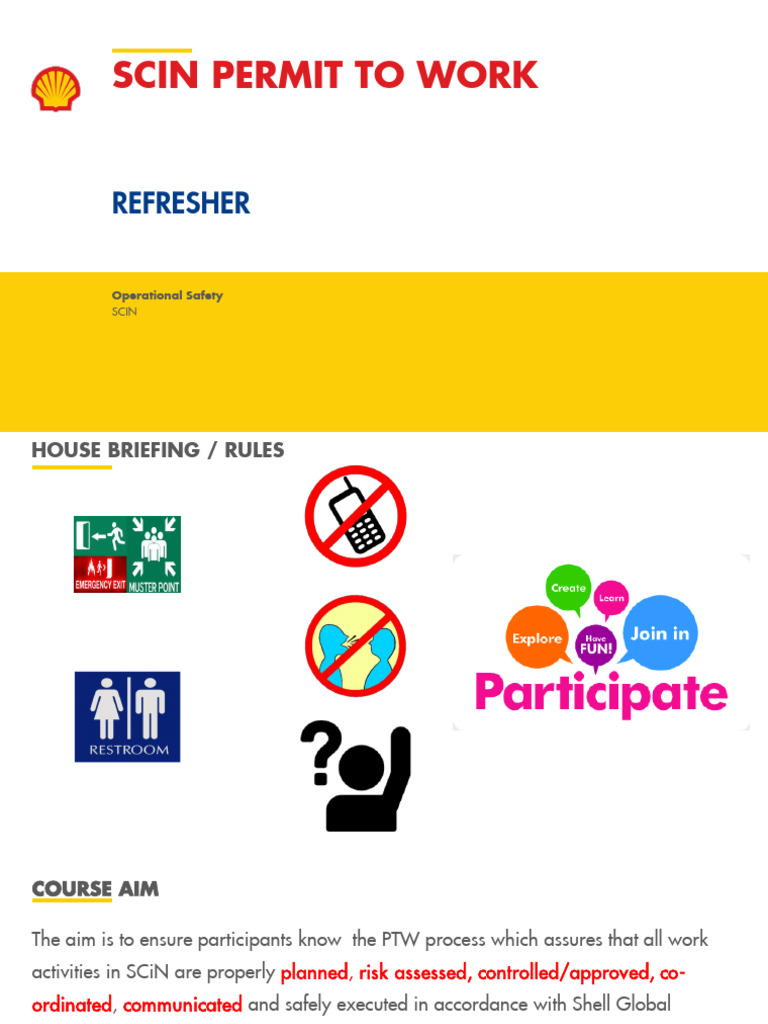 PTW Refresher Training Mannual (87757) | PDF | Safety