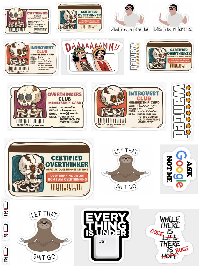 Stickers | PDF