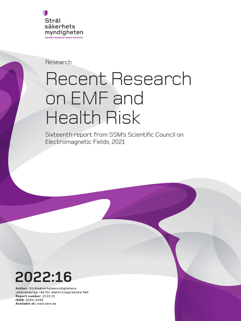 2022 16 Recent Research On Emf and Health Risk | PDF | Reactive Oxygen ...
