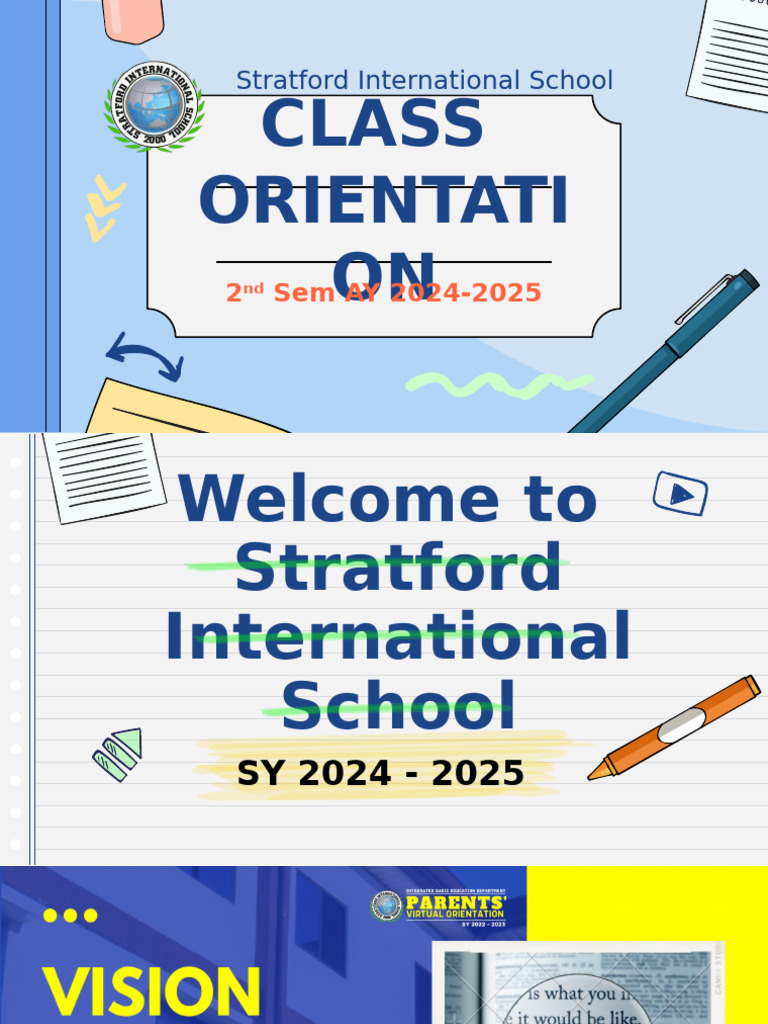 Classroom Orientation | PDF