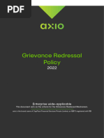 Escalation Matrix Investor Grievance Redressal Mechanism Depository ...