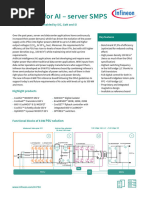 Infineon-Slides Next Gen AI Server SMPS Across Si SiC and GaN-Webinar-V01 00-En | PDF | Graphics ...