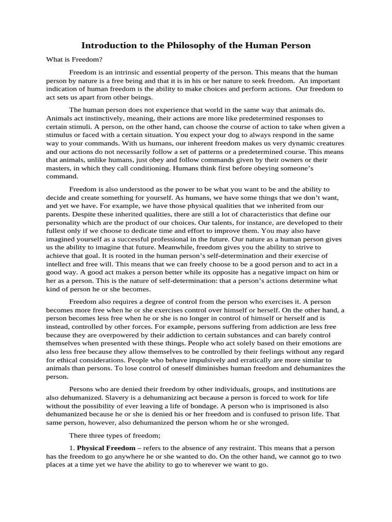 Philosophy Module 1 Q2 | PDF | Free Will | Knowledge