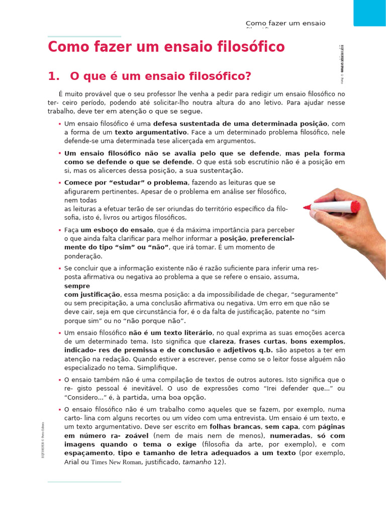Ensaio Filosófico Exemplos | PDF | Utilitarismo | Liberdade