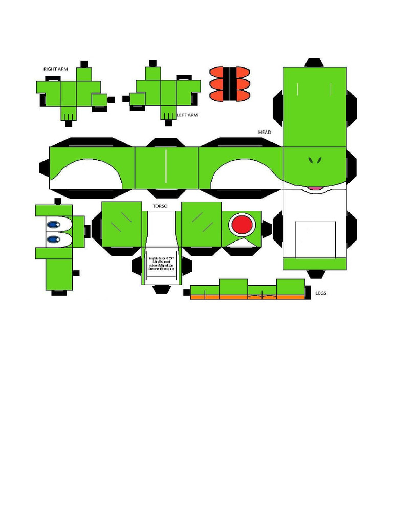 Papercraft luigi | PDF