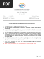 Grade 10 Practical Term 3 | PDF | Computer Science | Computing