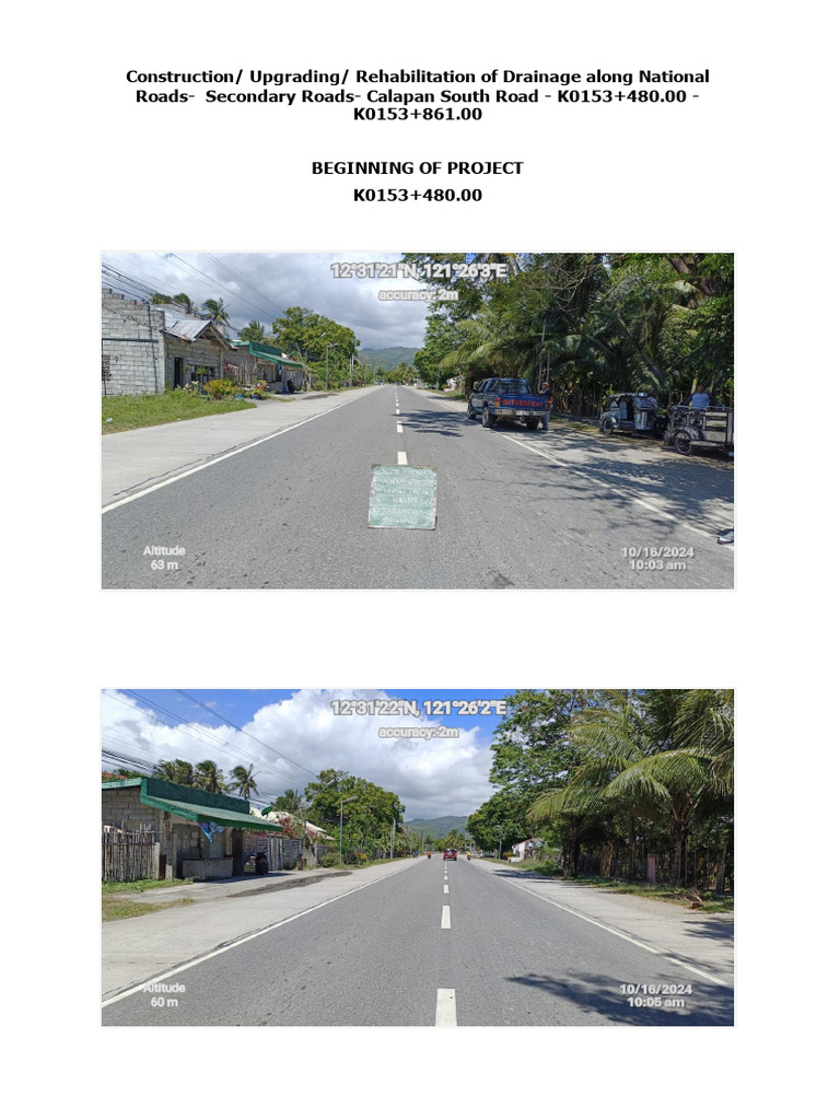 3 - Construction Upgrading Rehabilitation of Drainage Along National ...