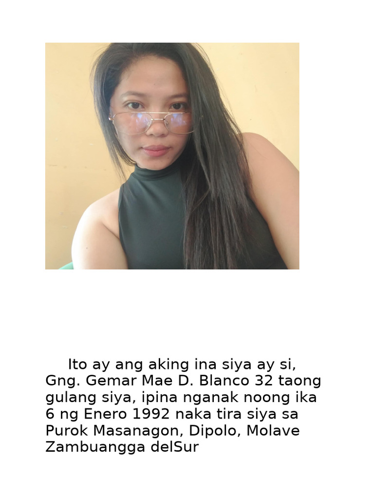 Ito Ay Ang Aking Ina Siya Ay Si | PDF