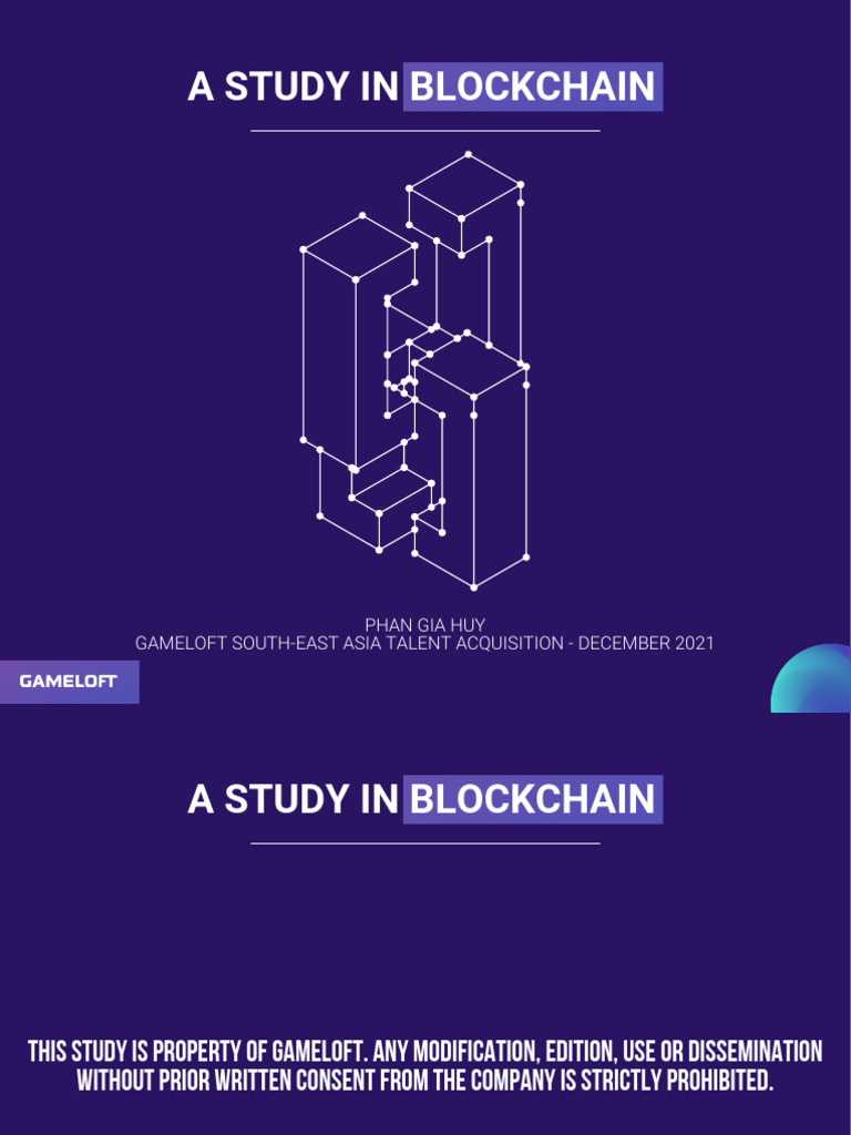 A Case Study About Blockchain - Phan Gia Huy | PDF | Cryptocurrency