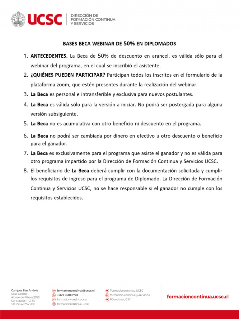 Bases Beca Webinar 2024 | PDF