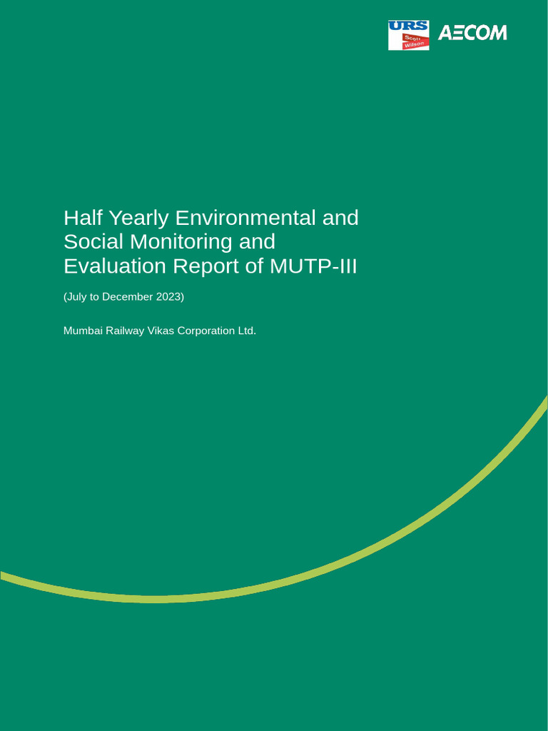 Final Half Yearly Third-Party E&S Monitoring Report - July To Dec 2023 ...