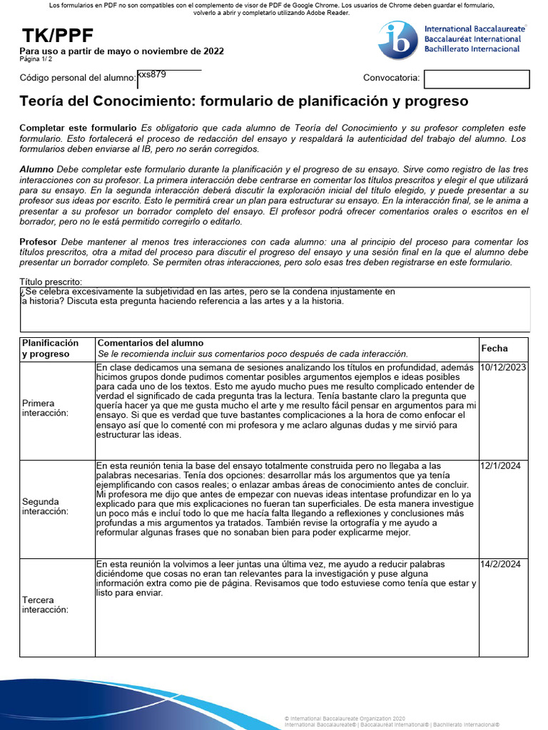 TKPPF Kxs879 Ejemplo | PDF | Ensayos