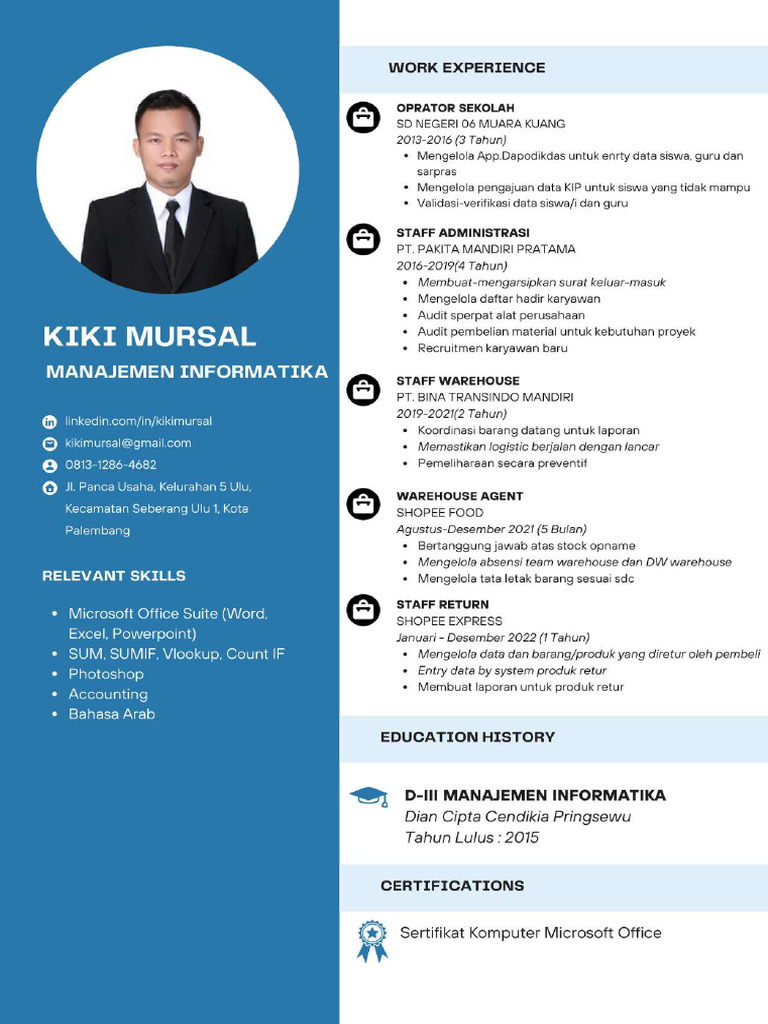 Contoh CV | PDF