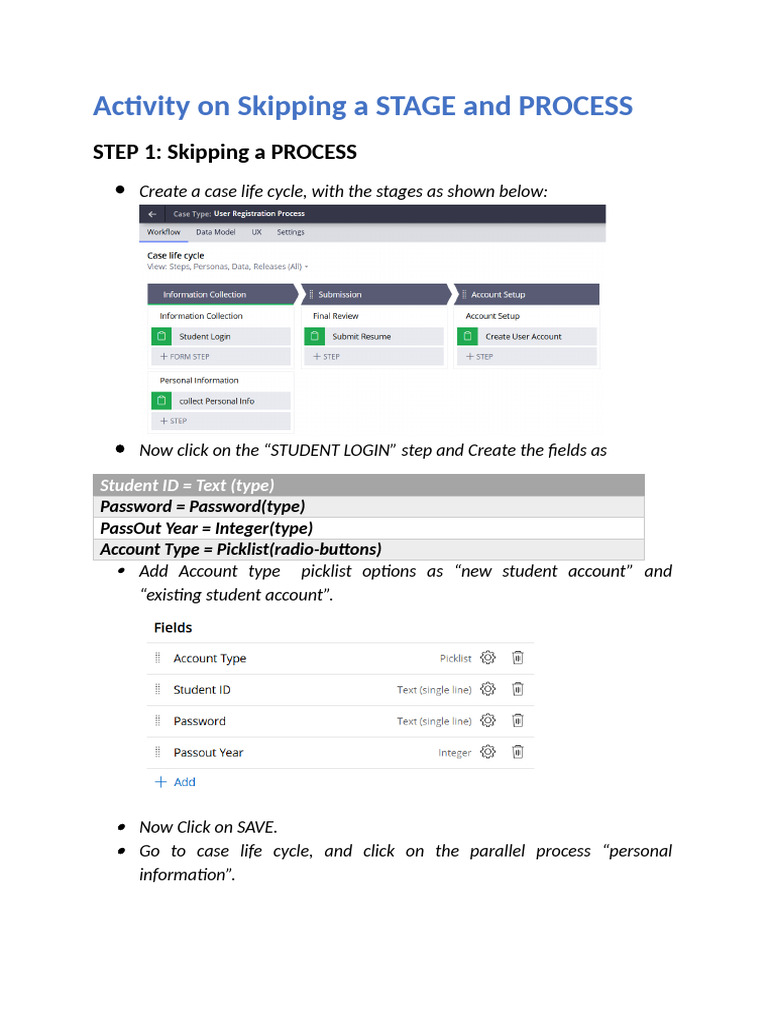 Activity On Skipping A Process | PDF | Software | Computing