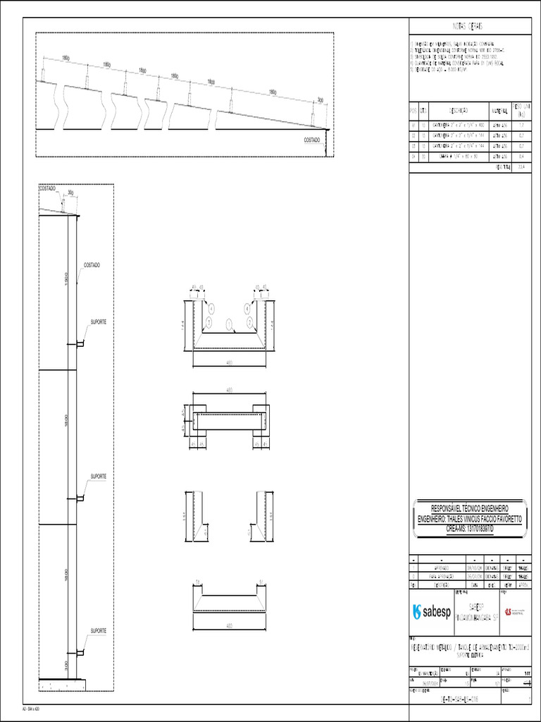 De TQ SAB LS 016 1 (Suporte Elétrica) | PDF
