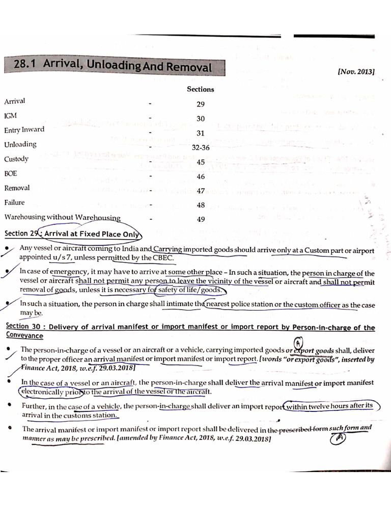 Import Procedures | PDF