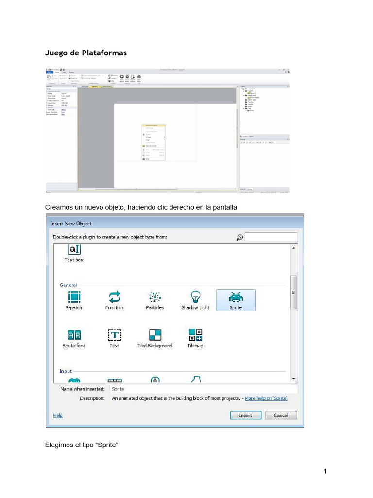 TP 7 - Guia de Desarrollo Juego Proyecto 2-1 | PDF