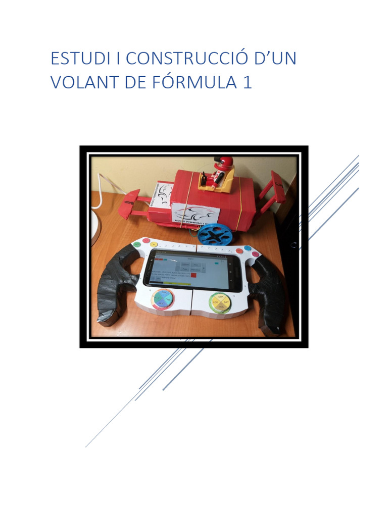 Estudi i Construcció d’Un Volant de Fórmula 1alejandrorubio | PDF