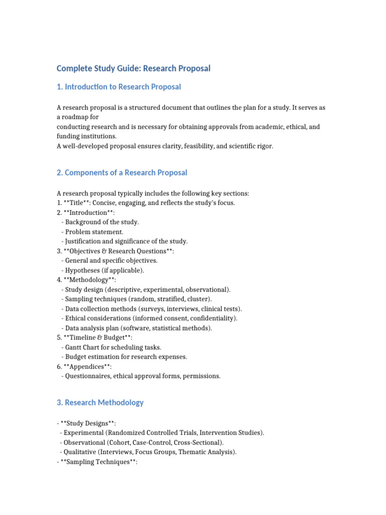 Final Research Study Guide | PDF | Sampling (Statistics) | Statistics