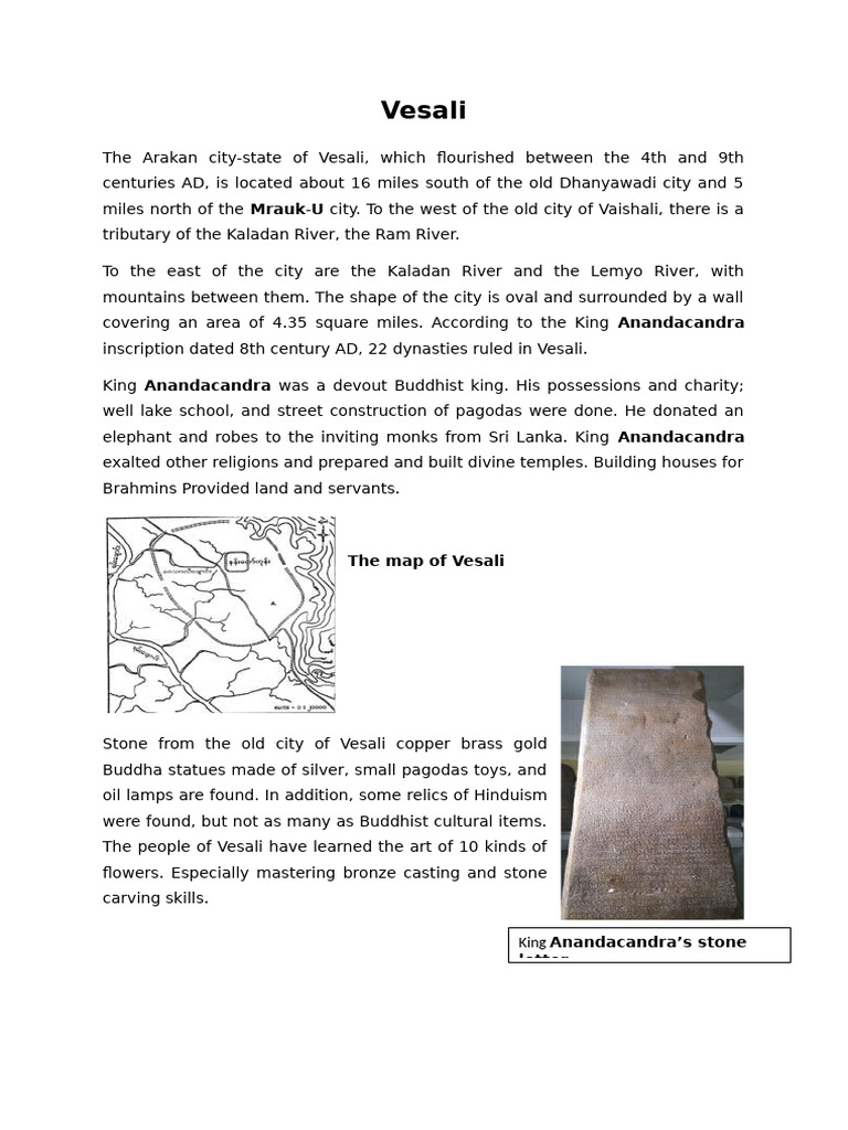 Vesali: Art, Trade, and Religion Overview | PDF | Indian Religions