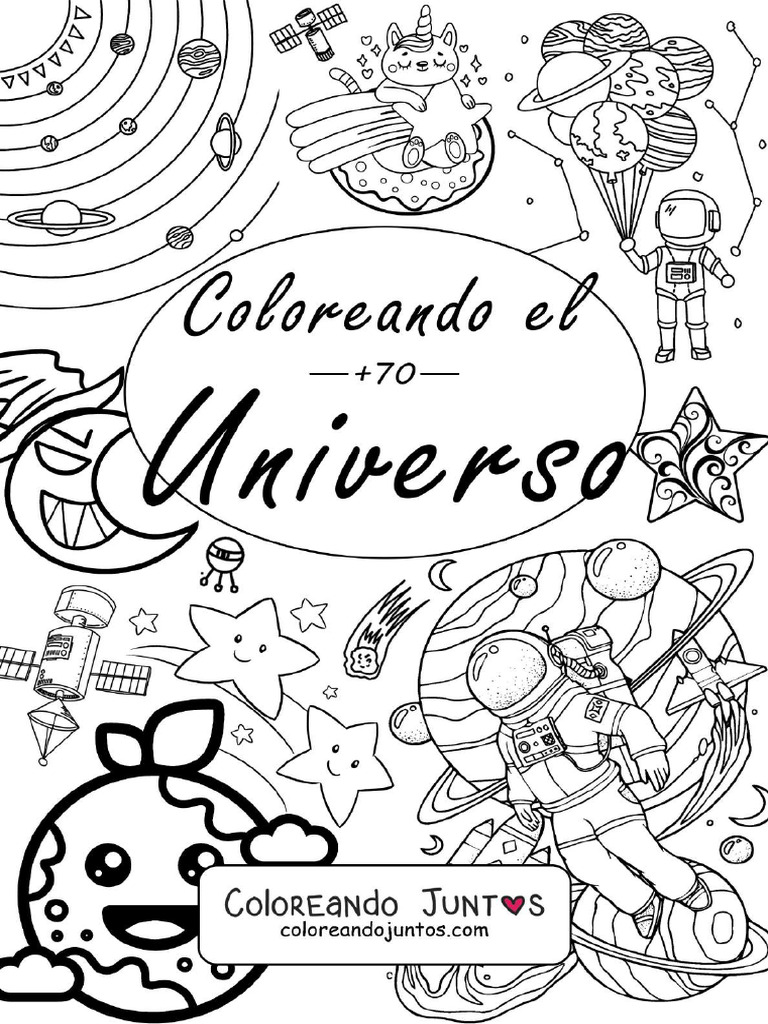Dibujos del Universo para Colorear | PDF