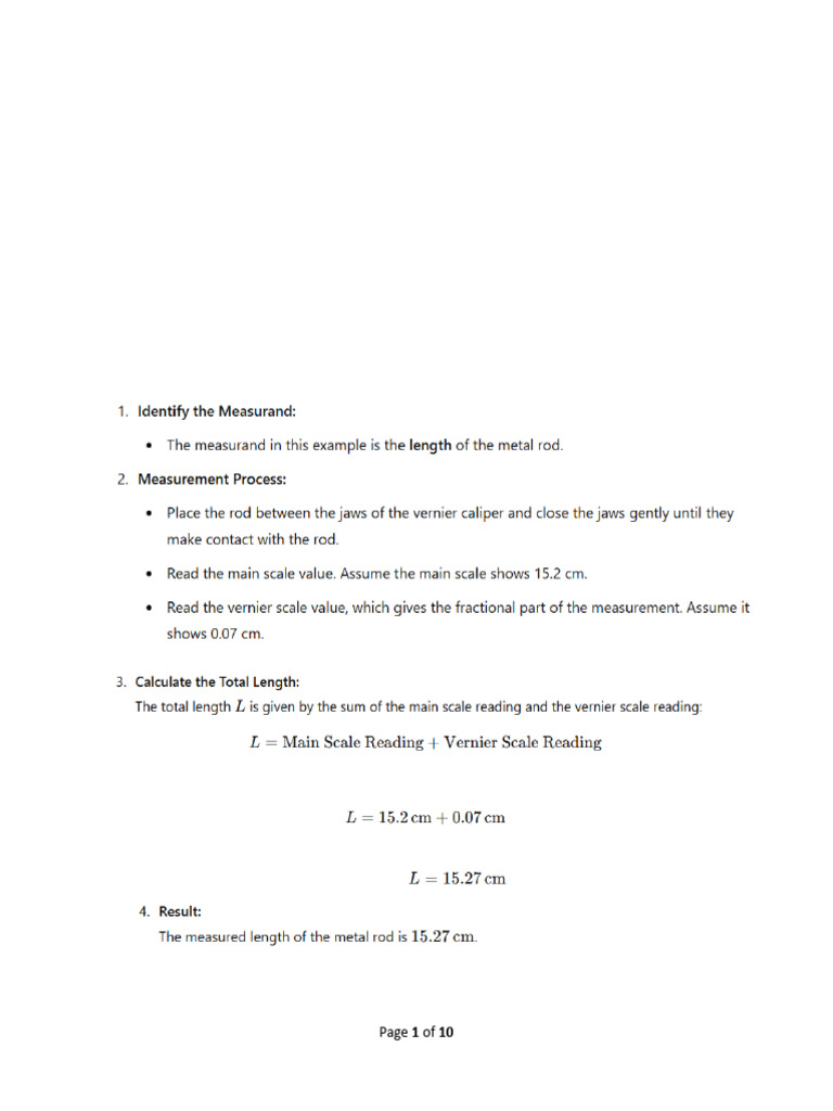 Chapter-1 - Measurements, Errors and Uncertainties | PDF | Observational Error | Accuracy And ...