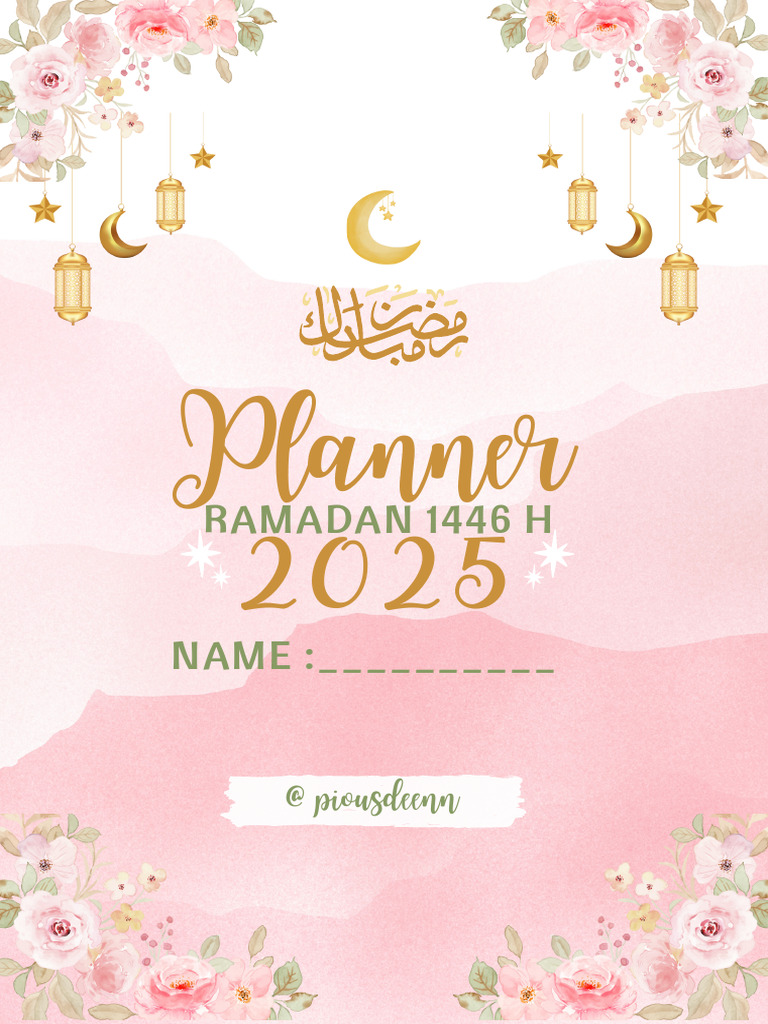 Ramadan Journal. | PDF | Ramadan | Islamic Texts