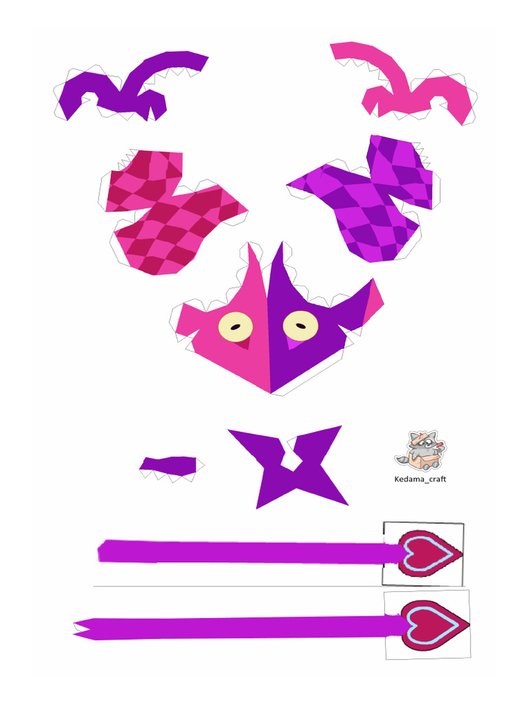 Bettelion Free Paper Figure 13cm Kedama | PDF