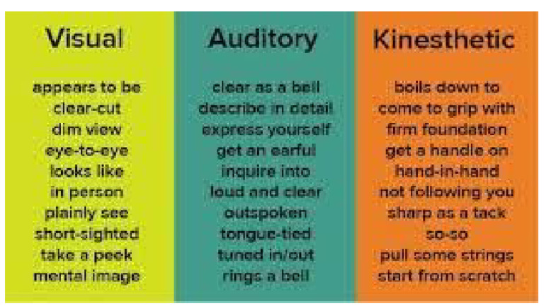 Visualn Auditory Kinestetic | PDF