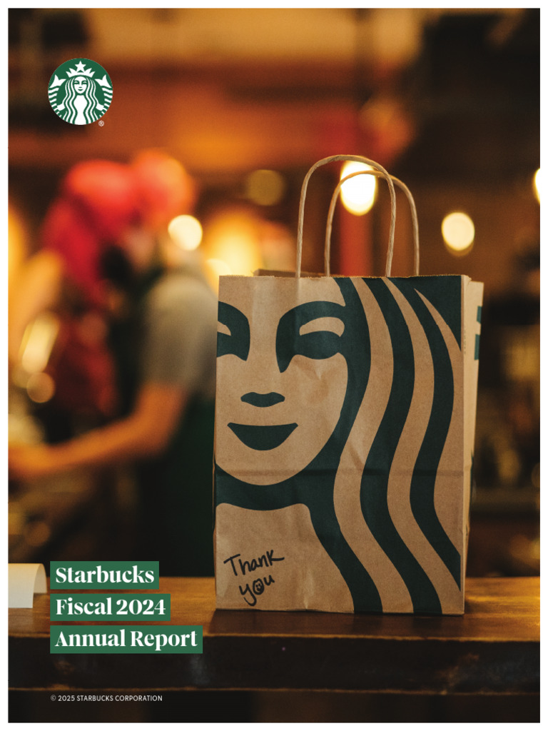 Starbucks 2024 Annual Report Overview | PDF | Starbucks | Loyalty Program