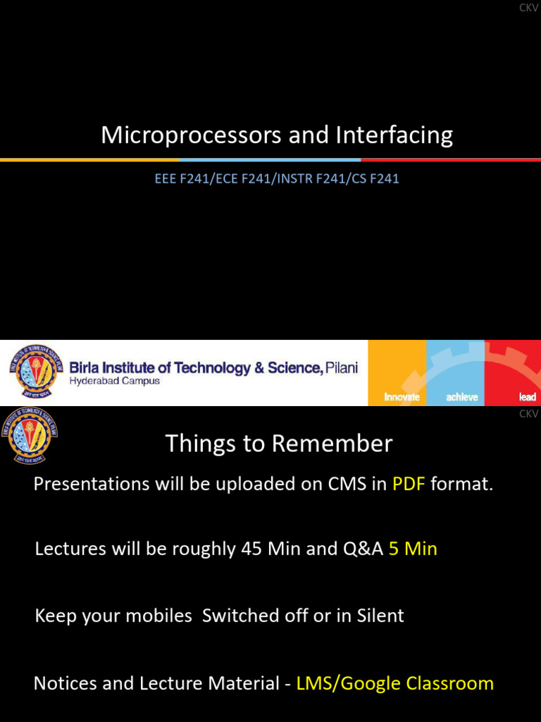 MPI Lec Merged | PDF | Random Access Memory | Central Processing Unit