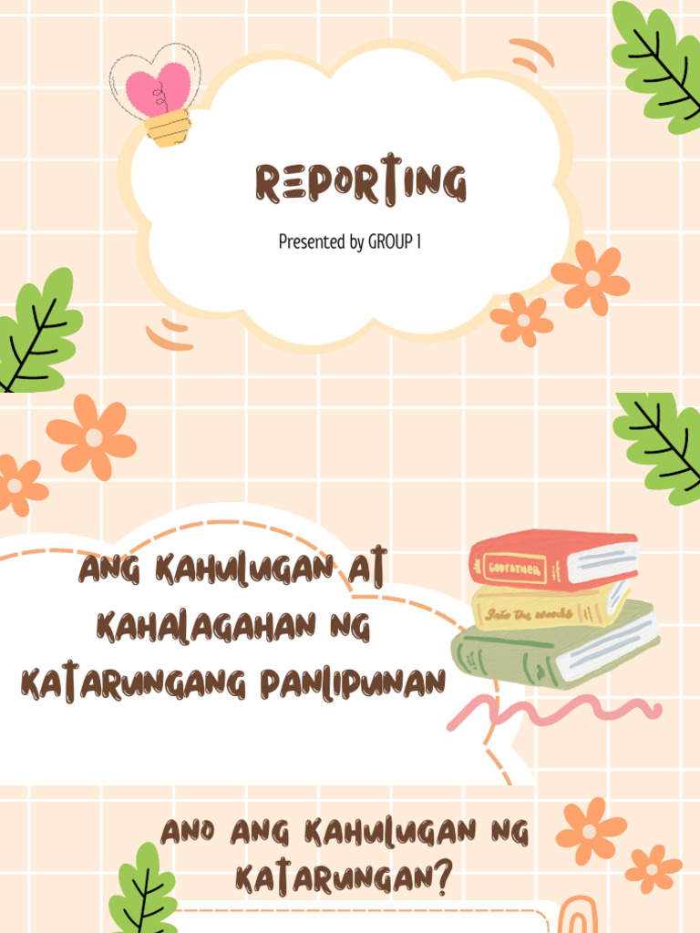 Reporting in Esp | PDF