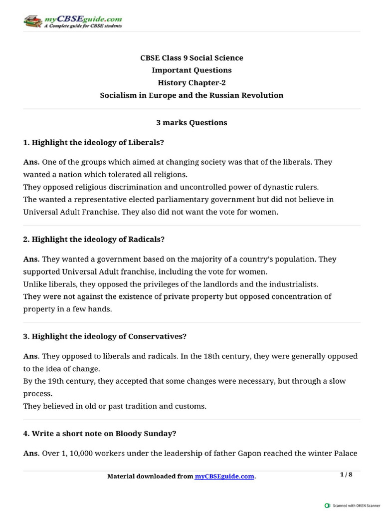 9 Social Impq History ch2 3 | PDF