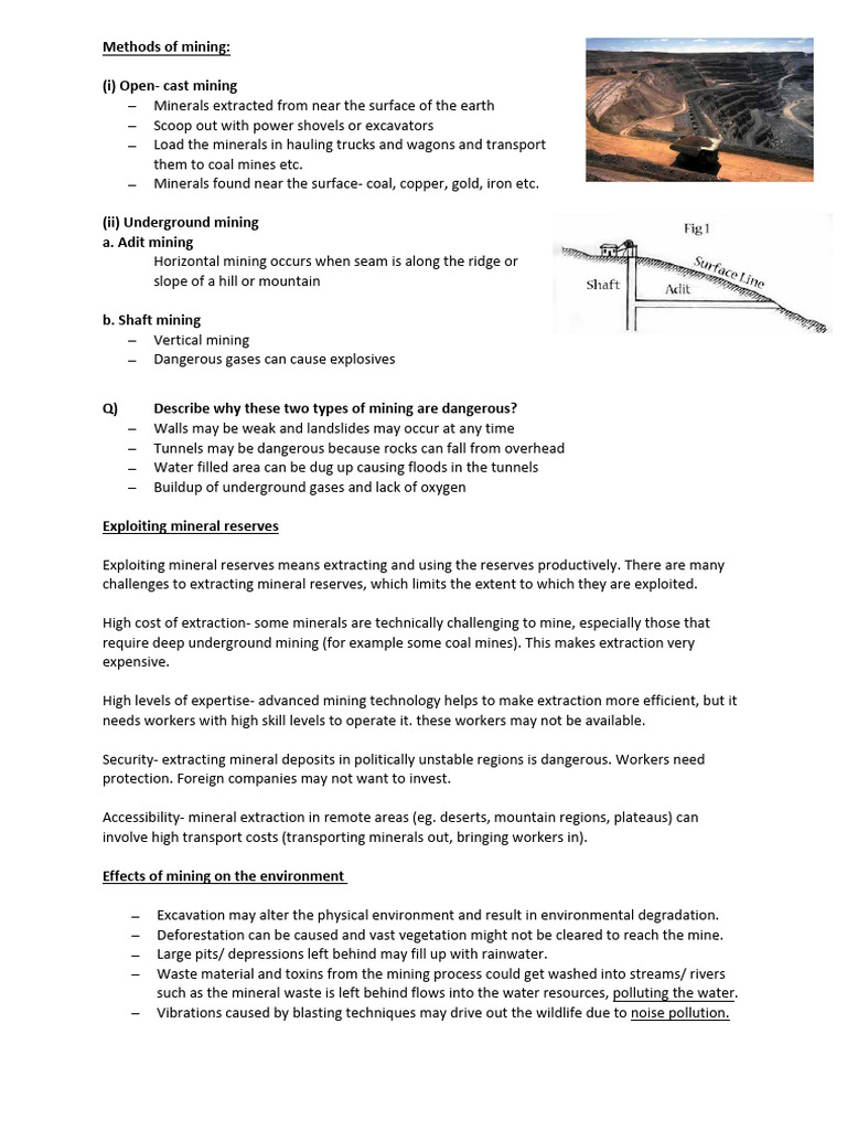 Coal mining | PDF | Mining | Coal Mining