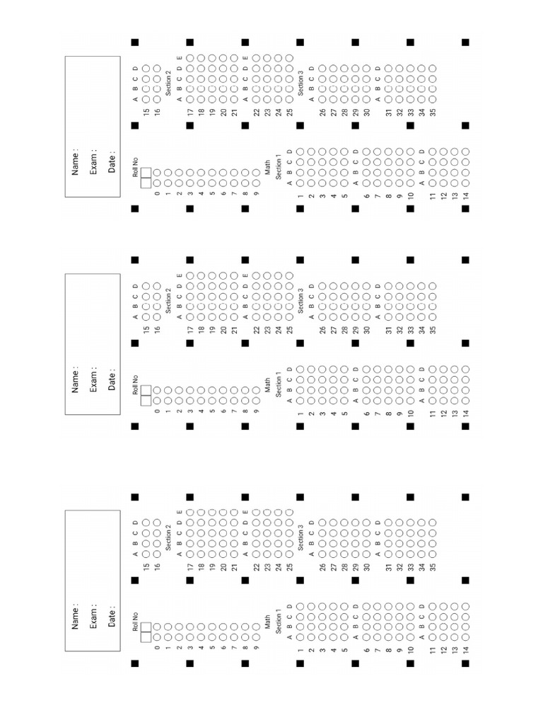 Metric Measurement Class Exercise Multiple Choice | PDF